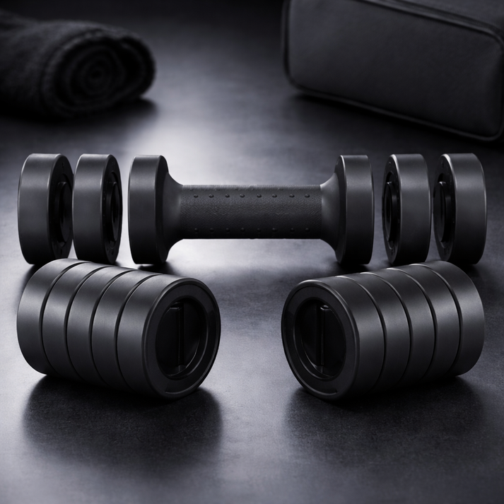 Hanteln Verstellbar Kurzhantel Set Fitness Training Zuhause – Verodie