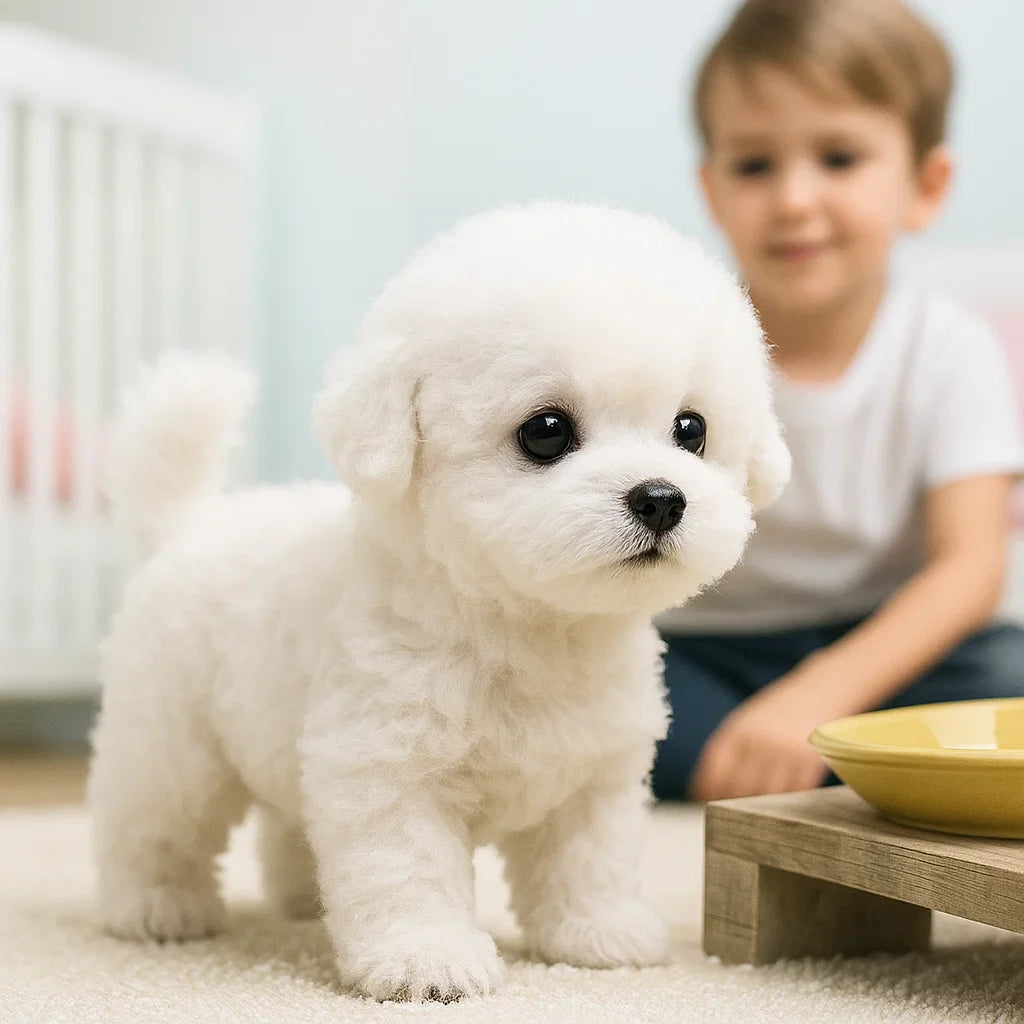 Kuscheltier Hund Interaktiv Realistisch Plüsch – Verodie